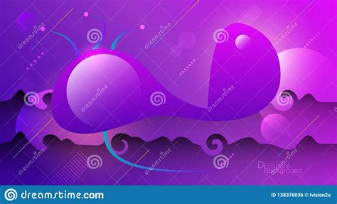 Minimal Abstract 3d Shape Fluid And Liquid Gradient Colorful Background For Layout Banner