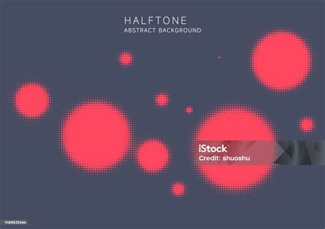 Abstrak Merah Monokrom Halftone Dot Pattern Background Ilustrasi Stok Unduh Gambar Sekarang