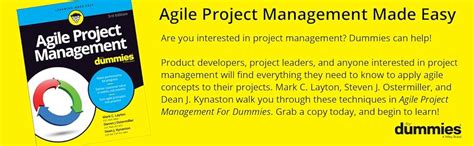 Agile Project Management For Dummies 3rd Edition For Dummies