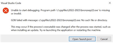 Launch Program Does Not Exist Rvscode