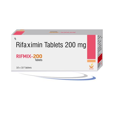 Rifmix 200 Tablet Daxon Healthcare Where Care Comes First