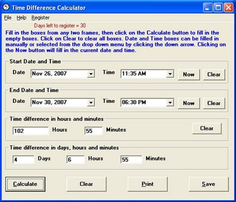 Time Difference Calculator Time Between Times Calculator And Date Time N Hours And Minutes