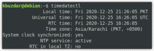 How To Change Date Time And Timezone In Debian 10 LinuxWays