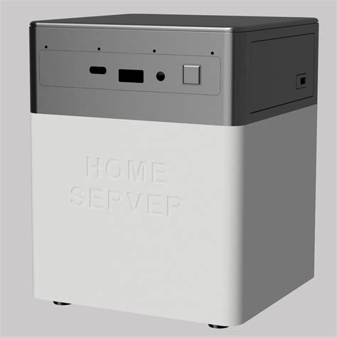 stl file intel nuc 4x2 5 hdd ssd housing home server 🏠 ・3d print