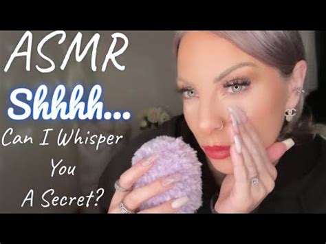 ASMR Telling You Secrets 🤭 Close Whisper & Natural Mouth Sounds
