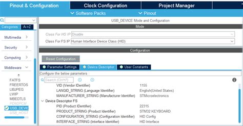 Nucleo F207zg Usb Hid As Device Not Working Stmicroelectronics Community