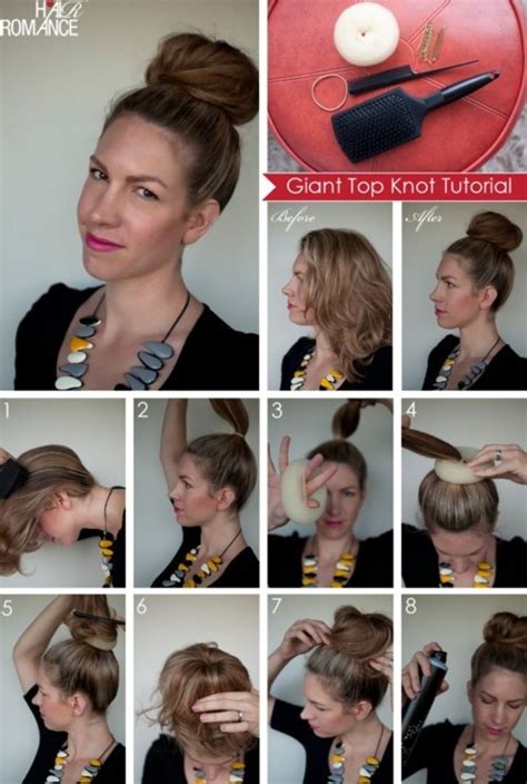 Top Knot Hair Romance Long Hair Styles Bad Hair
