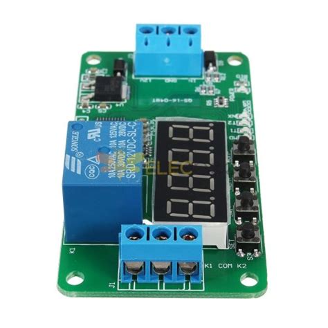 10pcs Dc 12v Plc Self Lock Delay Relay Multifunction Cycle Timer Module