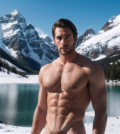 Nsfw Ai Generated Full Frontal Naked Muscular Man X Hd Photo Print No Etsy Australia