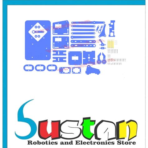 Jual KIT ROBOT ARM AKRILIK DIY ARM KIT RANGKA LENGAN FOR ARDUINO D F Shopee Indonesia
