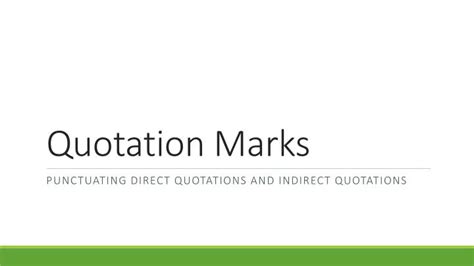 PPT Quotation Marks PowerPoint Presentation Free Download ID