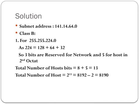 Subnetting Ipv4 Ipv4 Subneeting Methodologies Ppt