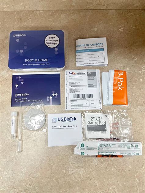 Body And Home Mold And Mycotoxin Combo Test Life Extension