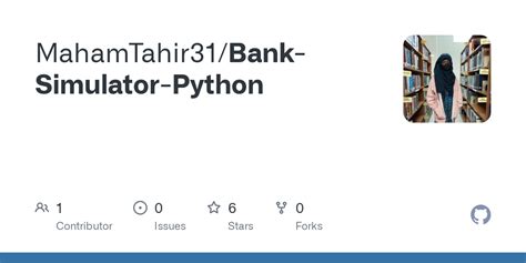 Github Mahamtahir31bank Simulator Python