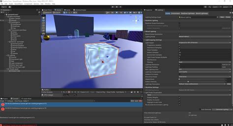 When I Click Generate Lighting Global Illumination Is Stuck At And Says Preparing Bake