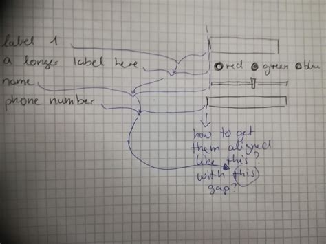 Html How To Create A Gap Between Some Text And An Input Field For A Form Stack Overflow