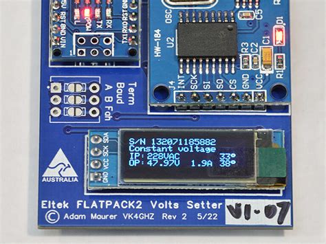 Eltek Volts Setter Available VK4GHZ Com