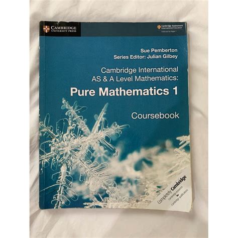 Jual Cambridge Internatinal As And Alevel Matheatics Pure Mathematics 1