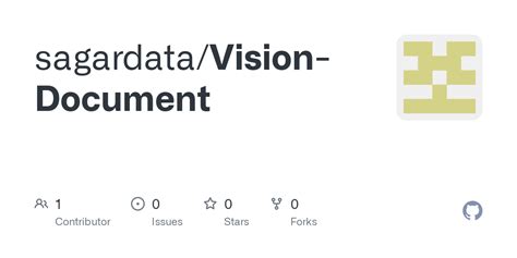 Github Sagardata Vision Document