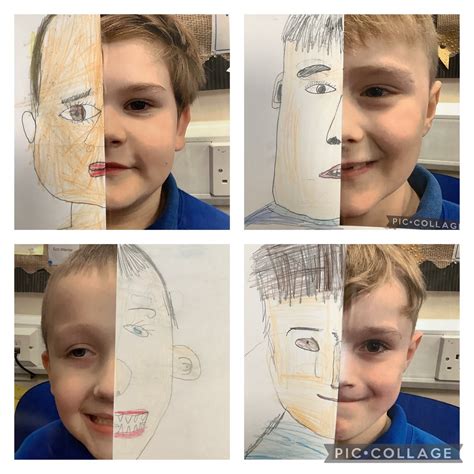 Year 2 Self Portraits Stibbard All Saints