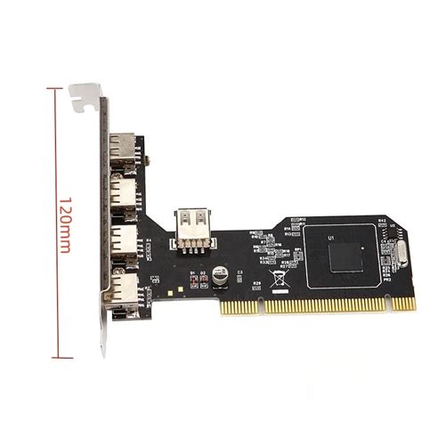 4 1 포트 Usb 20 Pci 카드 확장 컨트롤러 어댑터 카드 Buy 4 1 포트 Usb 20 Pci 카드확장