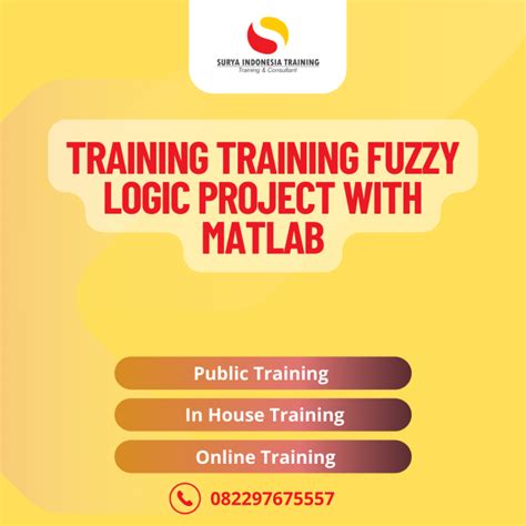 Training Fuzzy Logic Project With Matlab Surya Indonesia Training