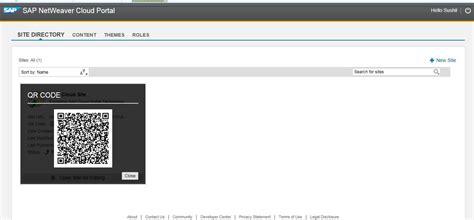 My First Sap Cloud Portal Site Sap Community