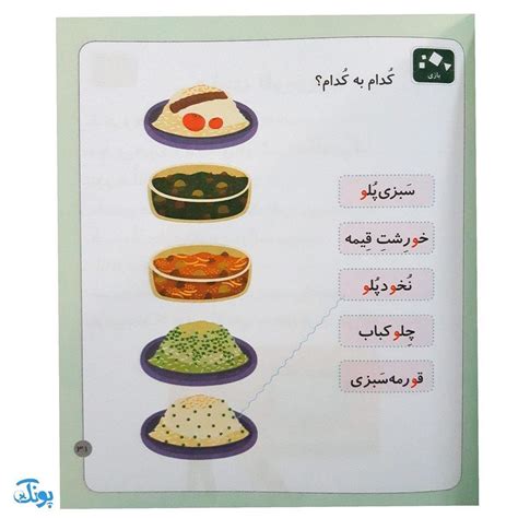 کتاب خودم می‌خوانم ۲۸ موز حرف اُ و فارسی آموز برای کلاس اولی‌ها