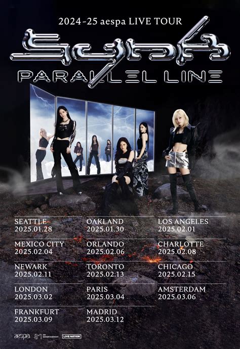 에스파 쇠맛 질주 이어간다…월드투어 지역 추가 발표 디스패치 뉴스는 팩트다