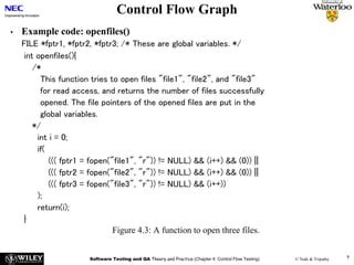 Ch ControlFlowTesting Ppt Programming Languages Computing
