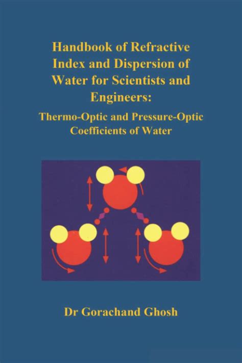 Buy Handbook Of Refractive Index And Dispersion Of Water For Scientists