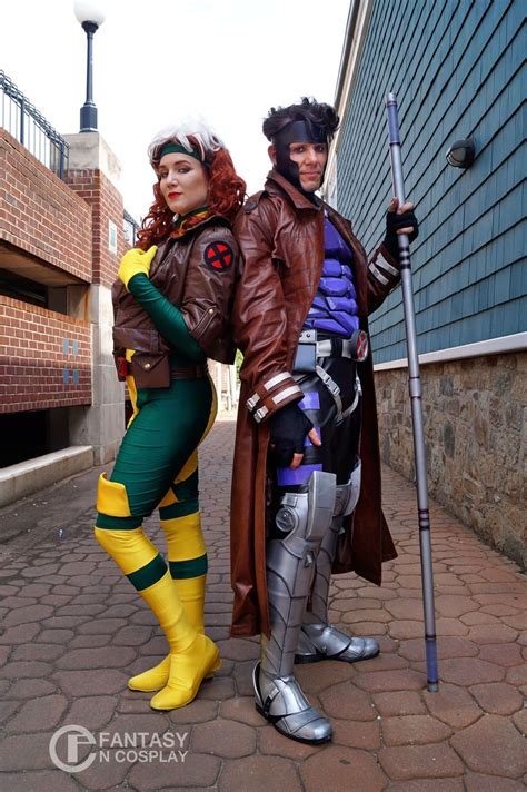 X Men Rogue And Gambit Cosplay