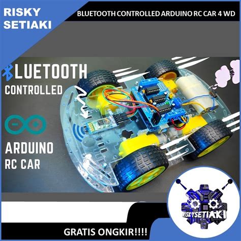 Jual BLUETOOTH CONTROLLED ARDUINO RC CAR WD Shopee Indonesia