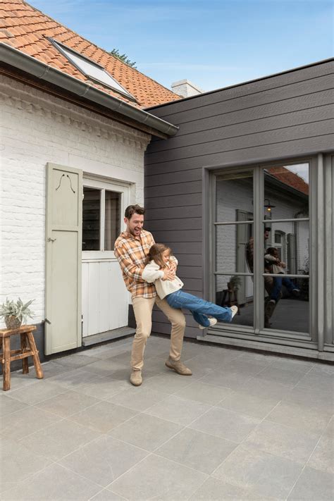 C54 Pewter Grey Cedral Cladding Cladding Brown And Grey Facade Design