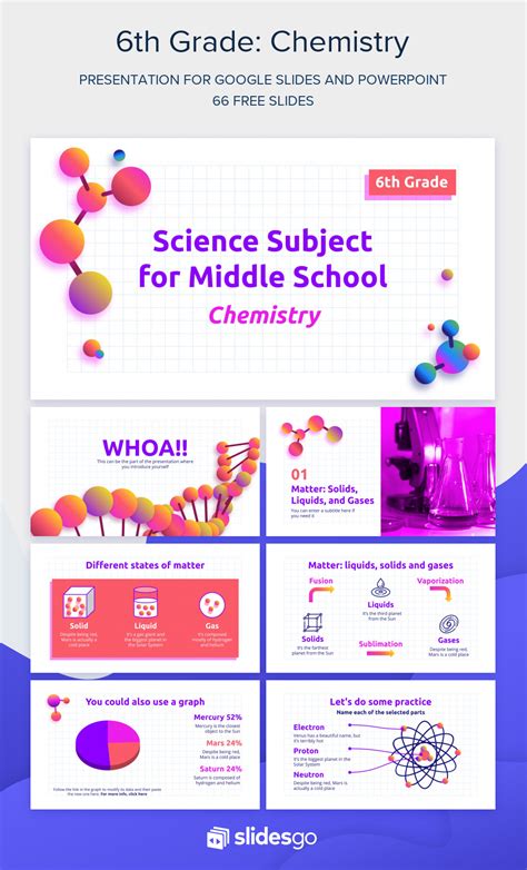 Science Subject For Middle Babe Th Grade Chemistry Science