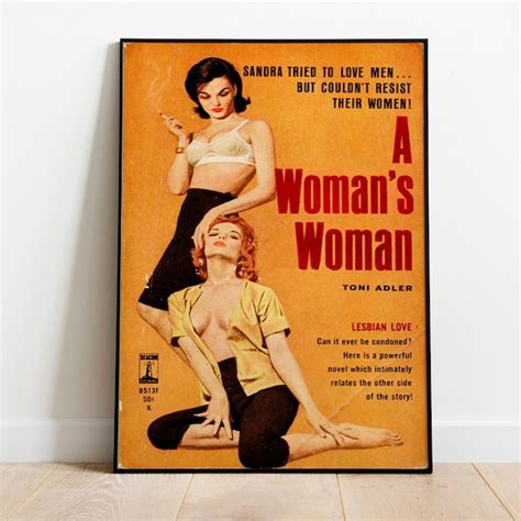 Lesbian Pulp Art Etsy