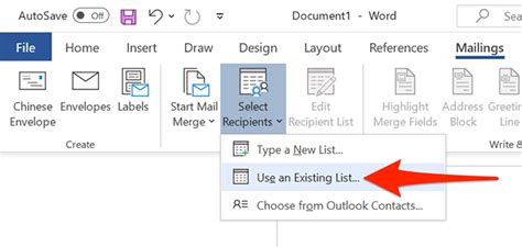 how to create labels in word from an excel spreadsheet