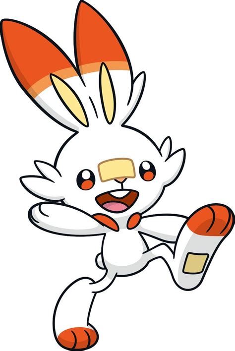 Scorbunny Starter Galar New Gen 8 Pokemon Dream World Pokémon Center Official Art In 2025