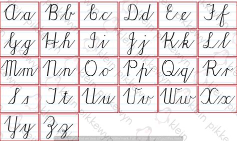 Cursive Writing Examples Without Curl B K R Classroom101