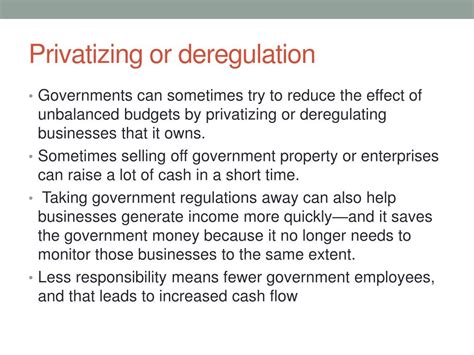 Ppt Deregulation And Privatization Powerpoint Presentation Free