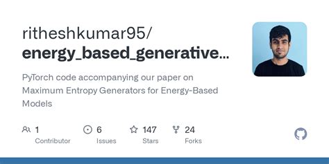 Github Ritheshkumar Energy Based Generative Models Pytorch Code Accompanying Our Paper On