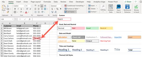 Как включить границы ячеек в Excel