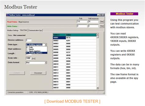Hướng Dẫn Cài đặt Và Sử Dụng Cơ Bản Phần Mềm Modbus Tester Pntech