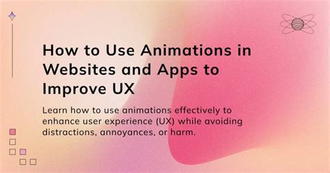 Ankita Gupta On Linkedin How To Use Animations In Websites And Apps To