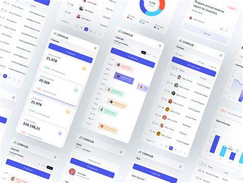 Crmhub Saas Dashboard Ui Kit Ui Kits — Ui Custom