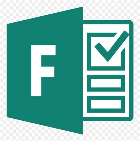 Download Hd Microsoft Forms Icon Microsoft Software Logos Clipart And