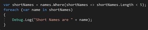 An Introduction To Linq In Unity Using Linq Which Stands For Language