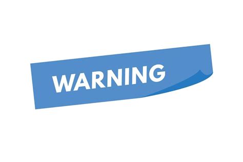 Warning Button Warning Sign Icon Label Sticker Web Buttons 15088853