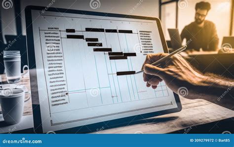 Project Manager Updating Progress And Deliverables Milestones Schedule