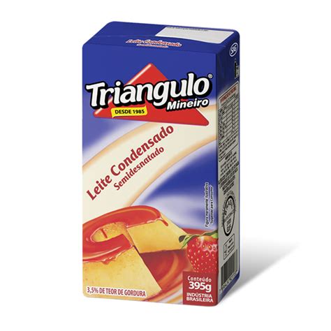 Leite Condensado Triângulo 395g Tp Semidesnatado